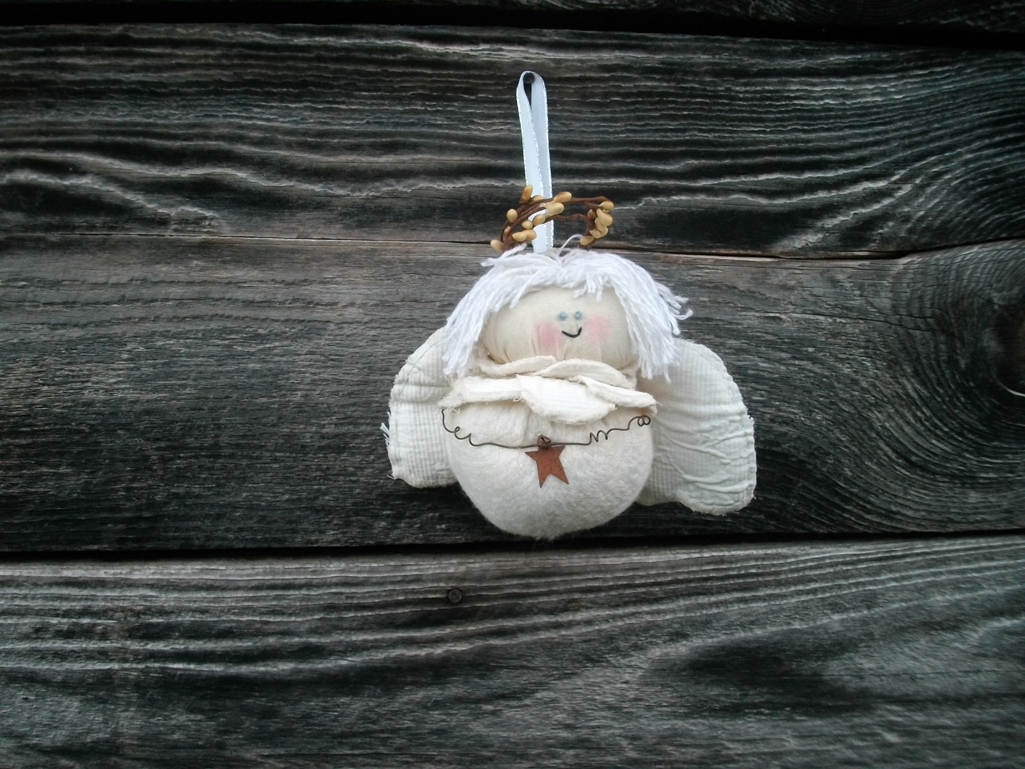Primitive Angel Christmas Decoration - For Your Christmas Tree - Use As ...